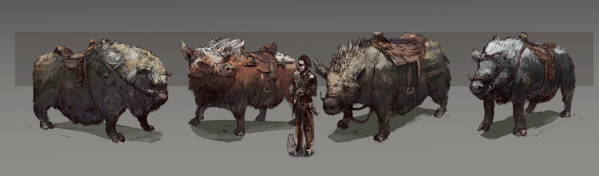 ArtStation - Pig Concept
