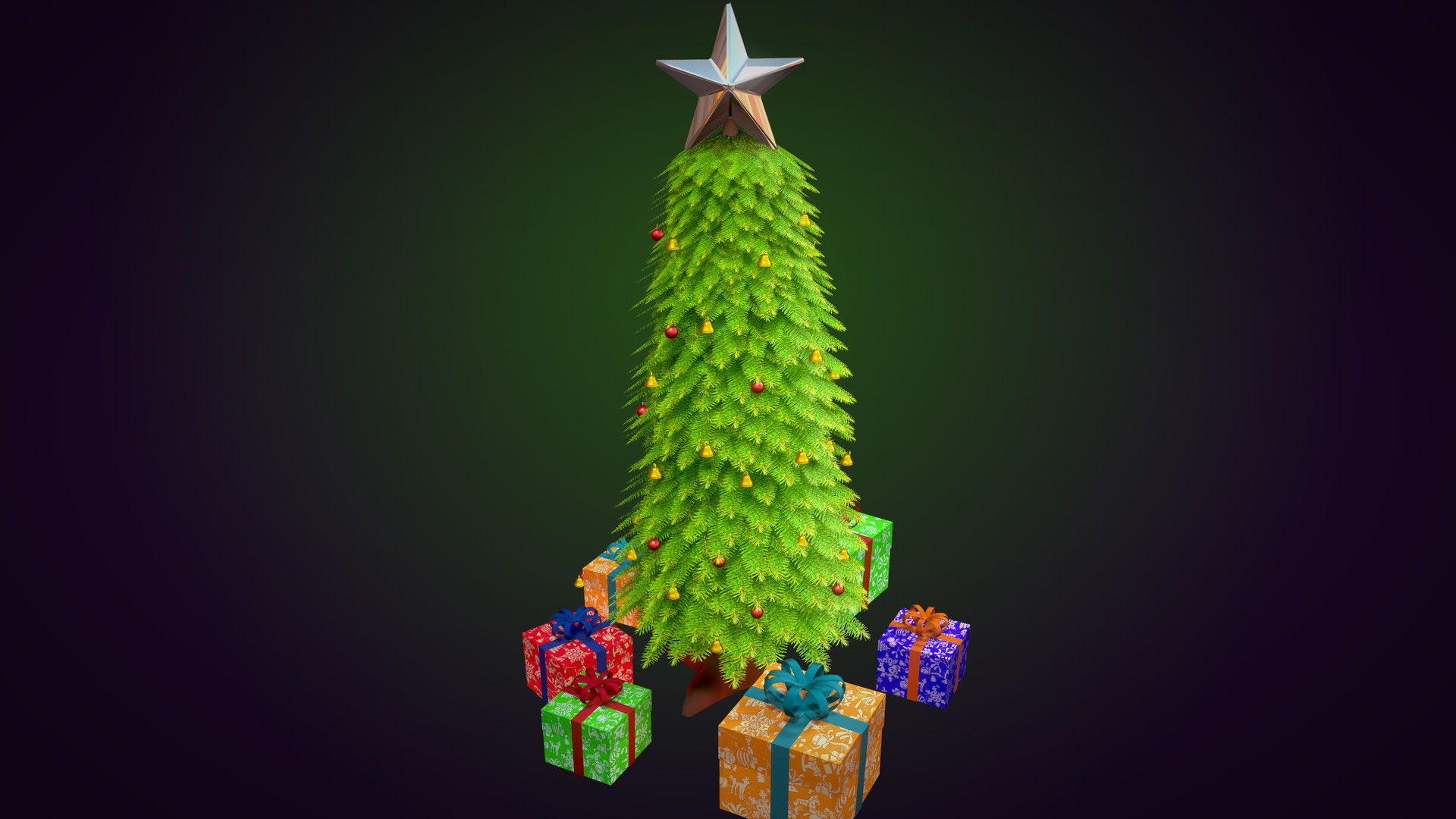 ArtStation - Christmas Tree