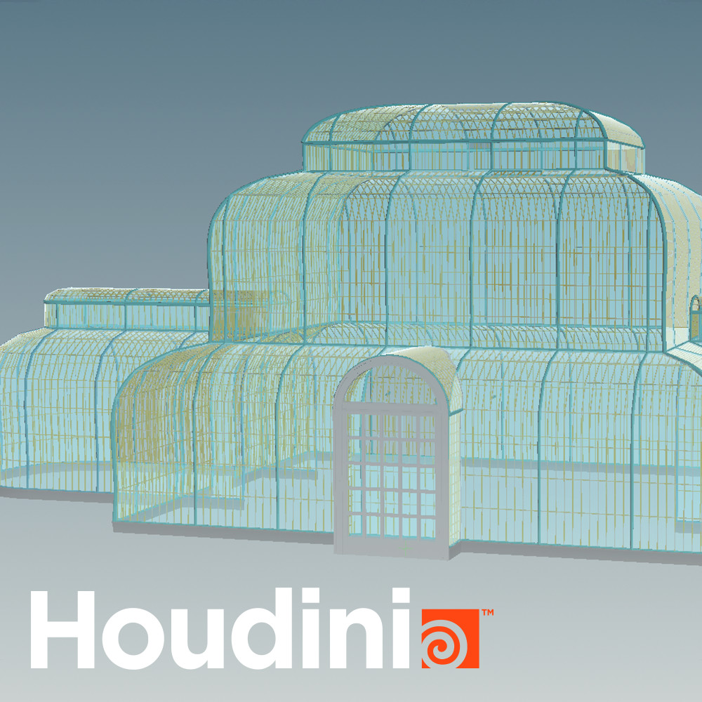 ArtStation - Procedural Palm House