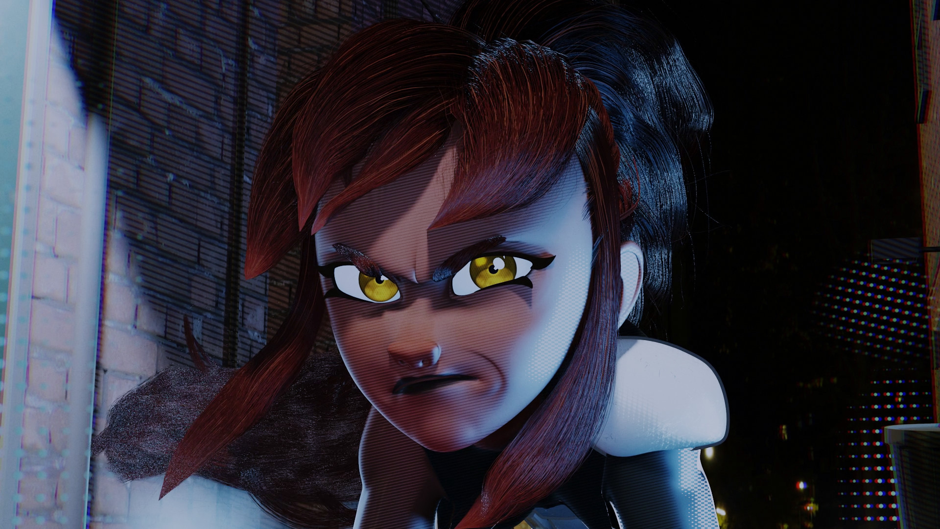 ArtStation - Comic Animation - Spider Verse Style