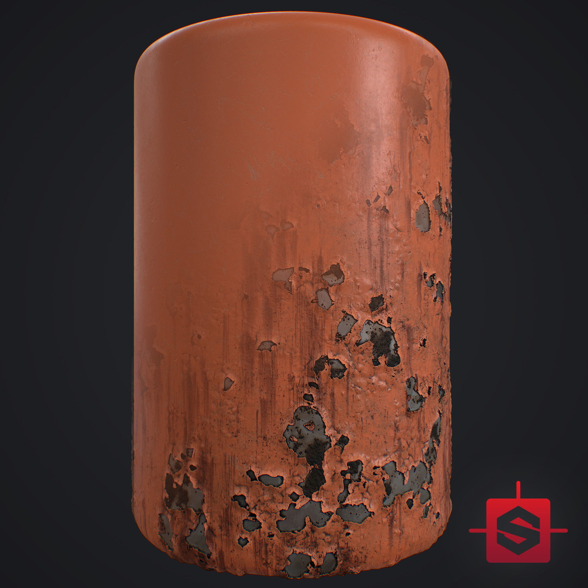 ArtStation - Painted Metal