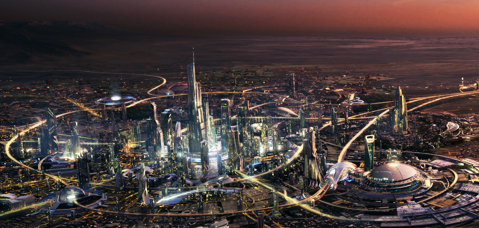 ArtStation - Posco Project /Future city