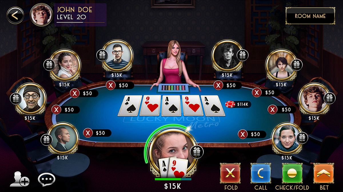 ArtStation - Poker game art