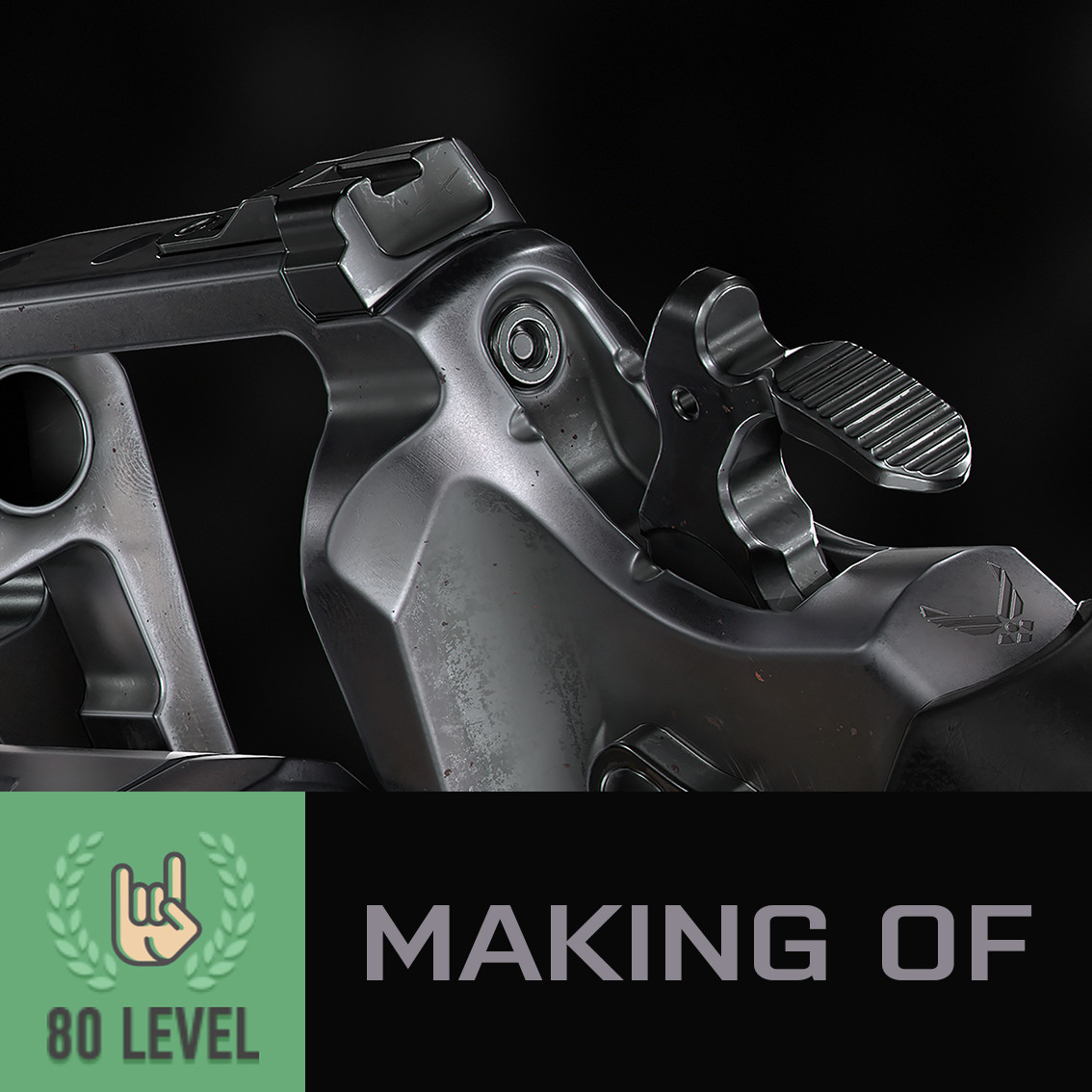 ArtStation - Making of The Python Revolver