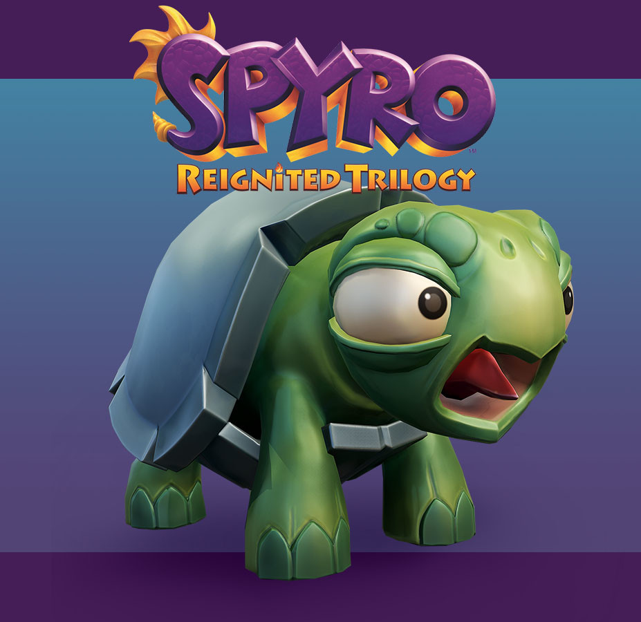ArtStation - Spyro Reignited| Armored Turtle (Small)