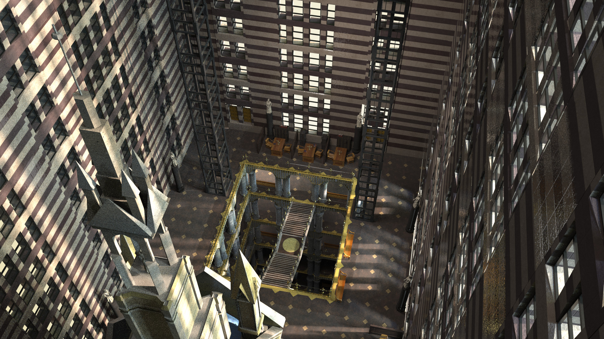 ArtStation - Fantastic Beast Macusa Interior