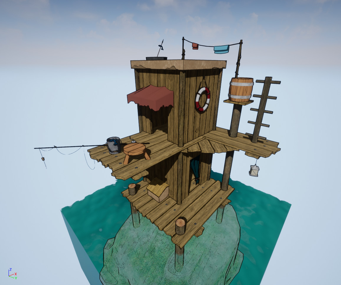 ArtStation - Fishing Tower