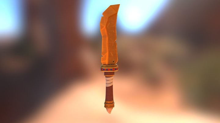 ArtStation - Stylised Fantasy Dagger