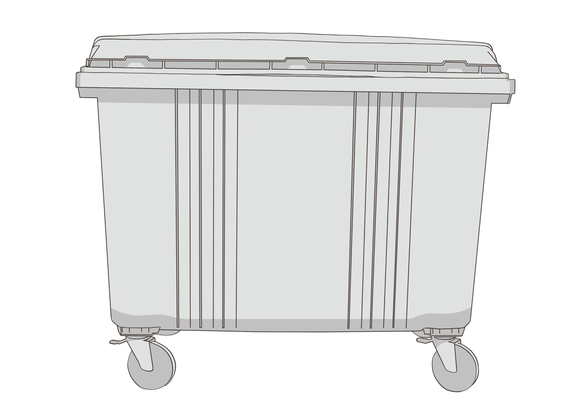 ArtStation - Garbage container