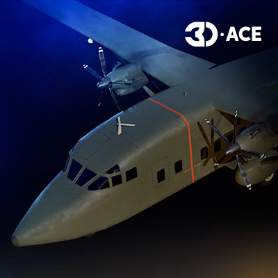 3D-Ace Studio - Short C-23 Sherpa