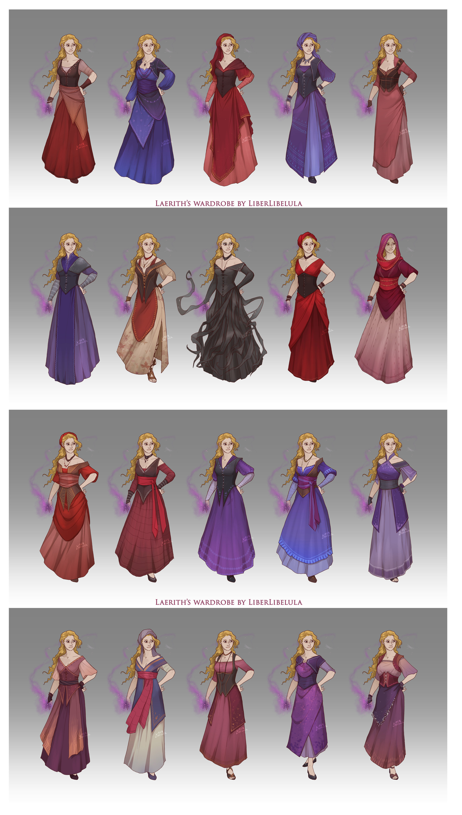 ArtStation - Wardrobe Sheets