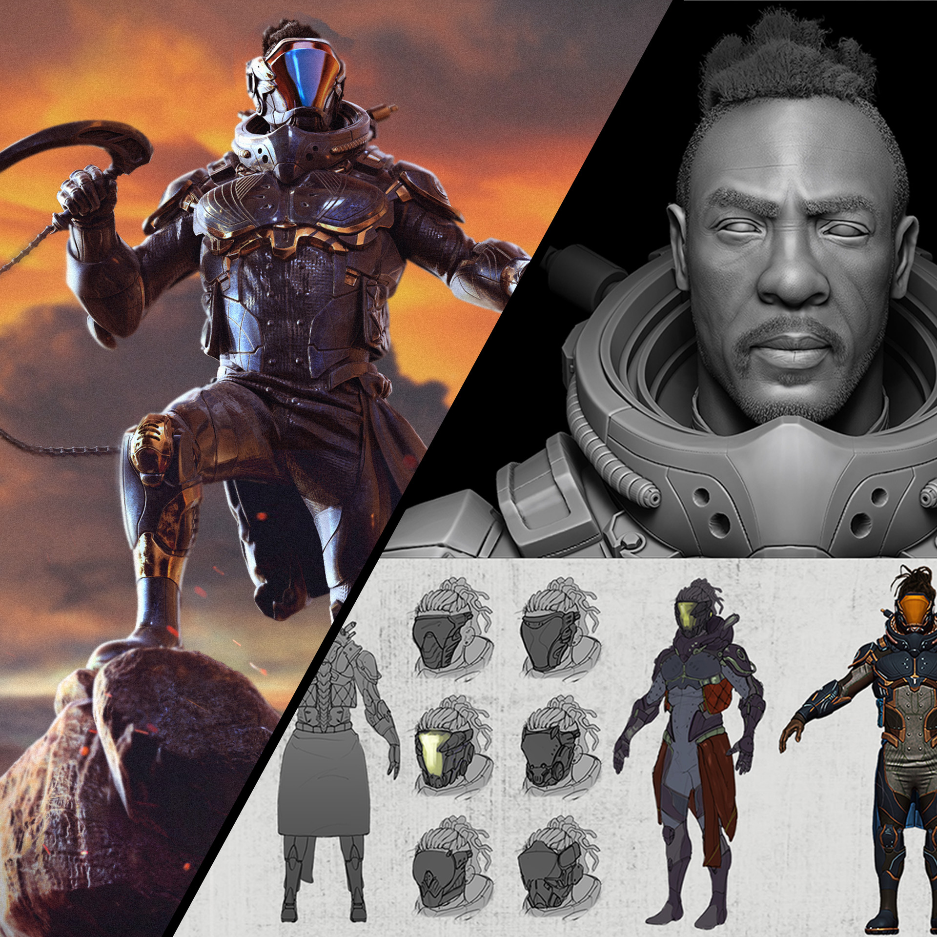 ArtStation - Commander Adams