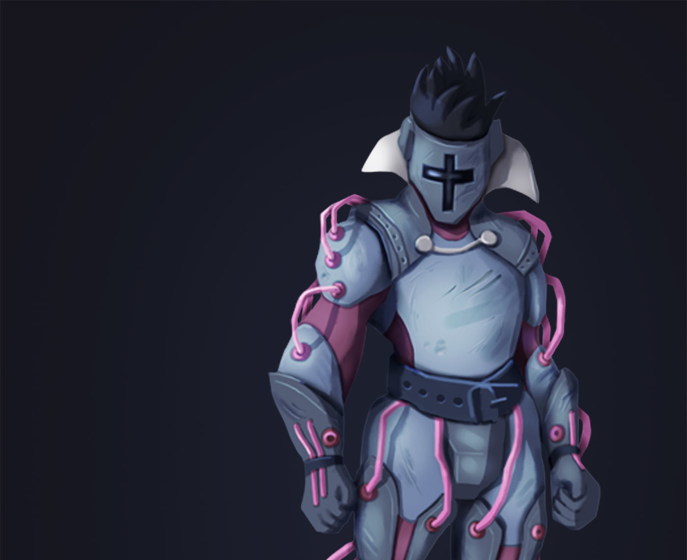 ArtStation - SCI-FI knight and his house