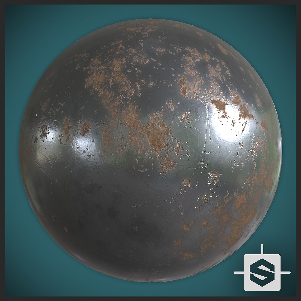 ArtStation - Substance: Rusting Steel