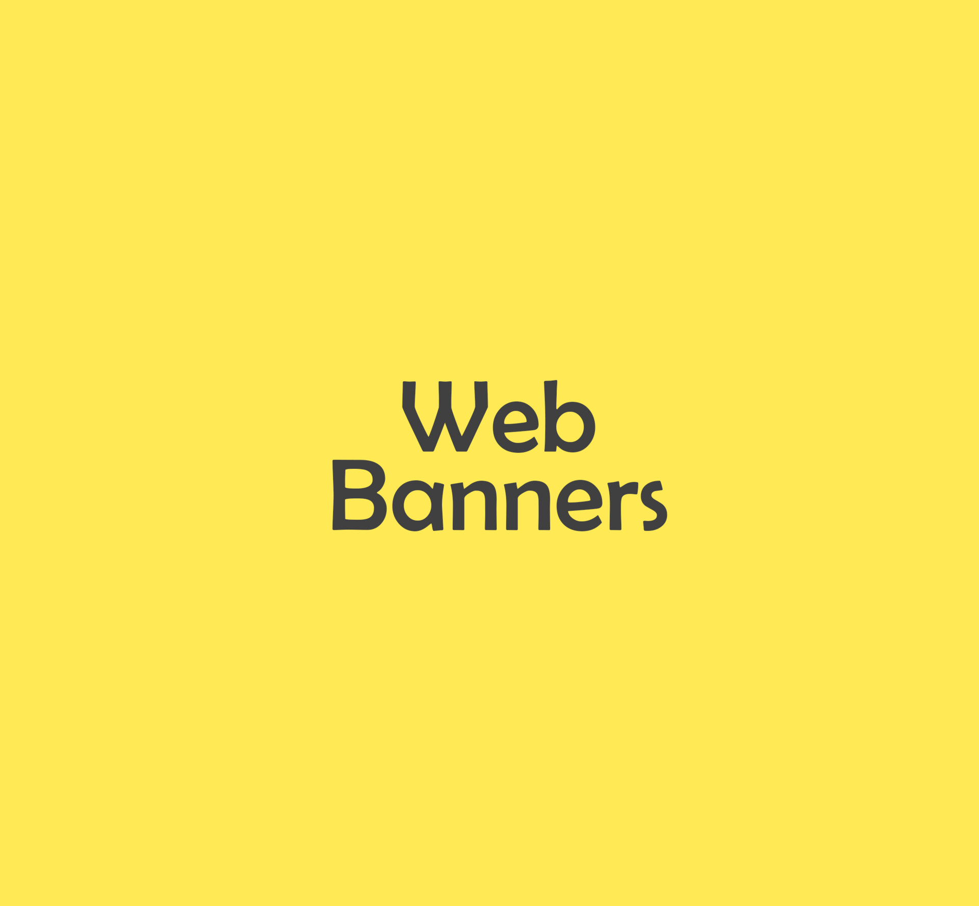 ArtStation - Web Banners