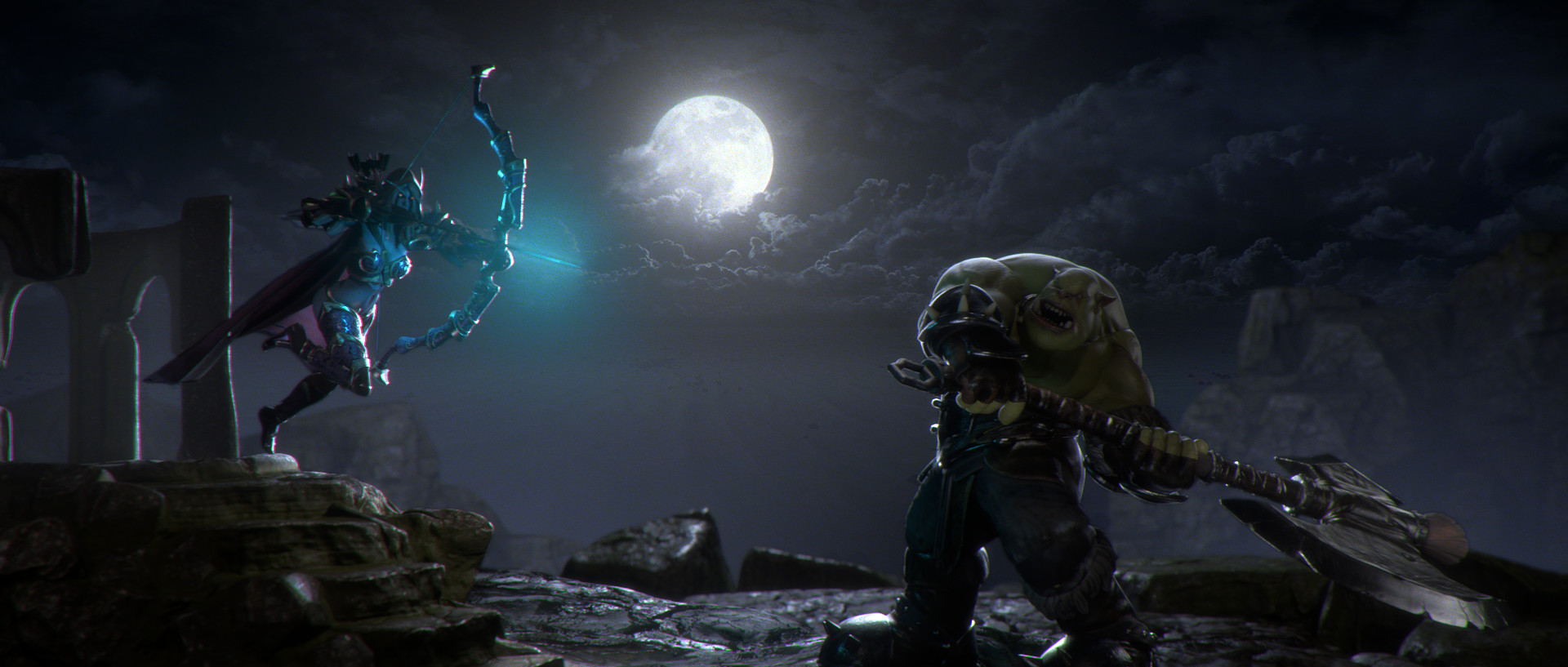 ArtStation - Lighting and compositing Warcraft