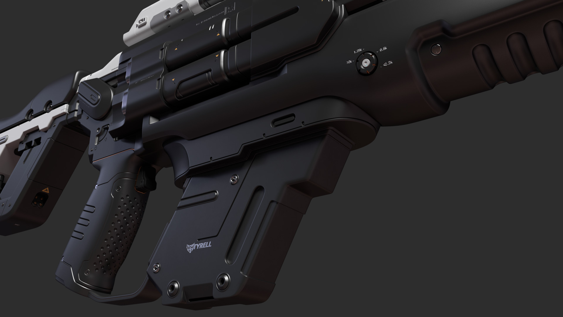 ArtStation - Sci-Fi Rifle 2018
