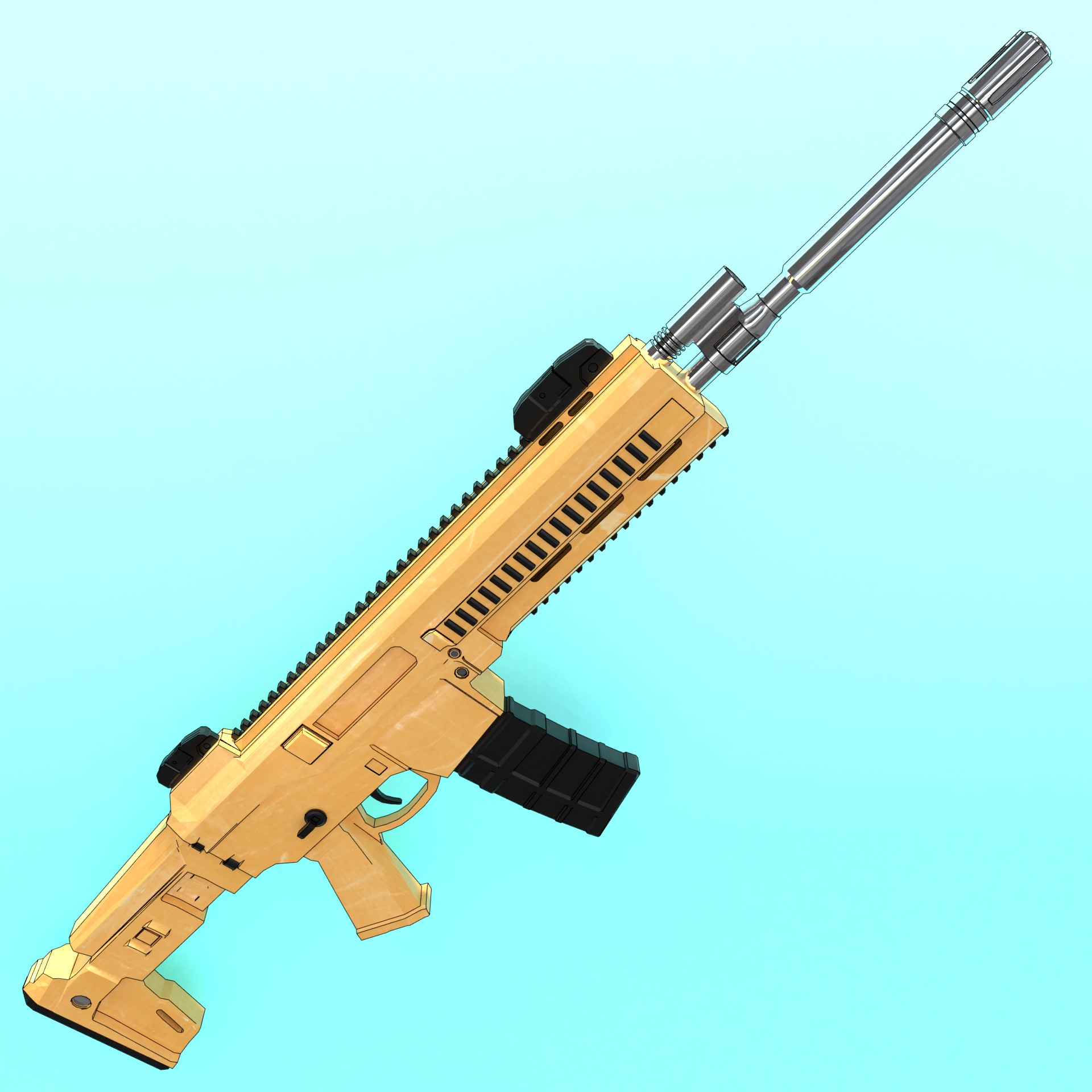 ArtStation - Adaptive Combat Rifle