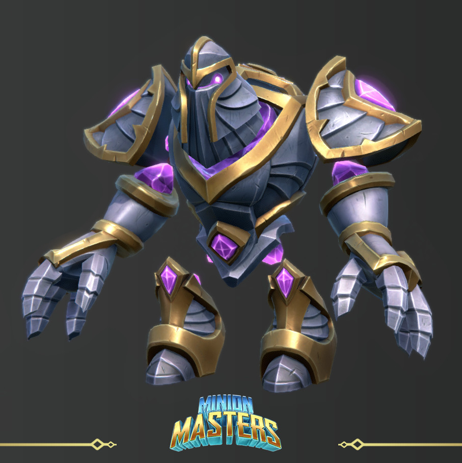 ArtStation - Minion Masters | Crystal Construct