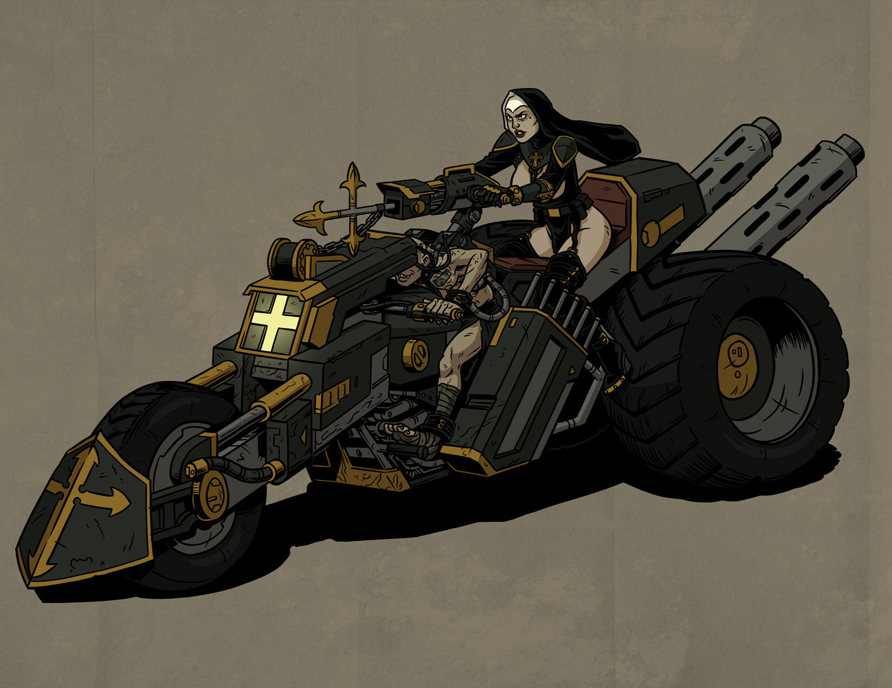 ArtStation - SRT comic - THE CHURCH II