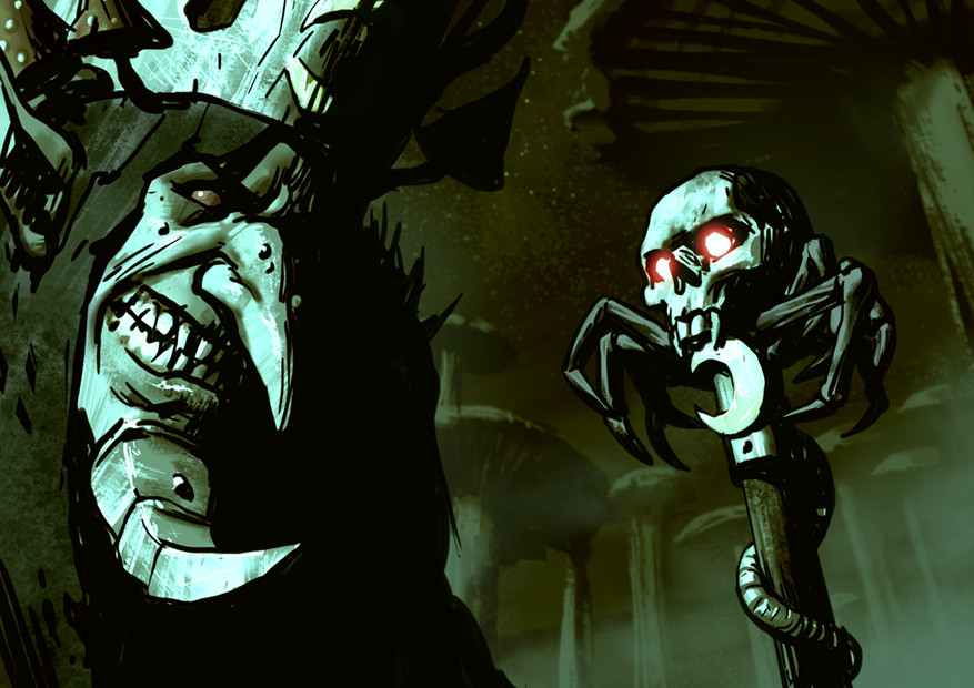 ArtStation - Whispers of da Bad Moon Cinematic Trailer