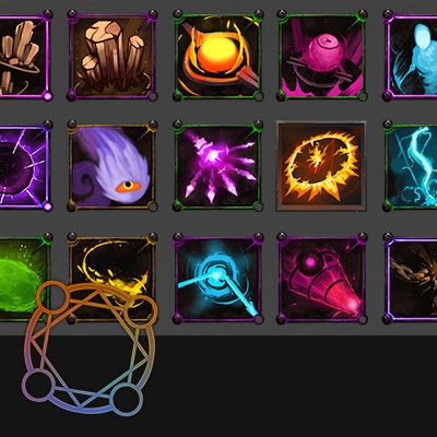 ArtStation - Spellsworn Icons