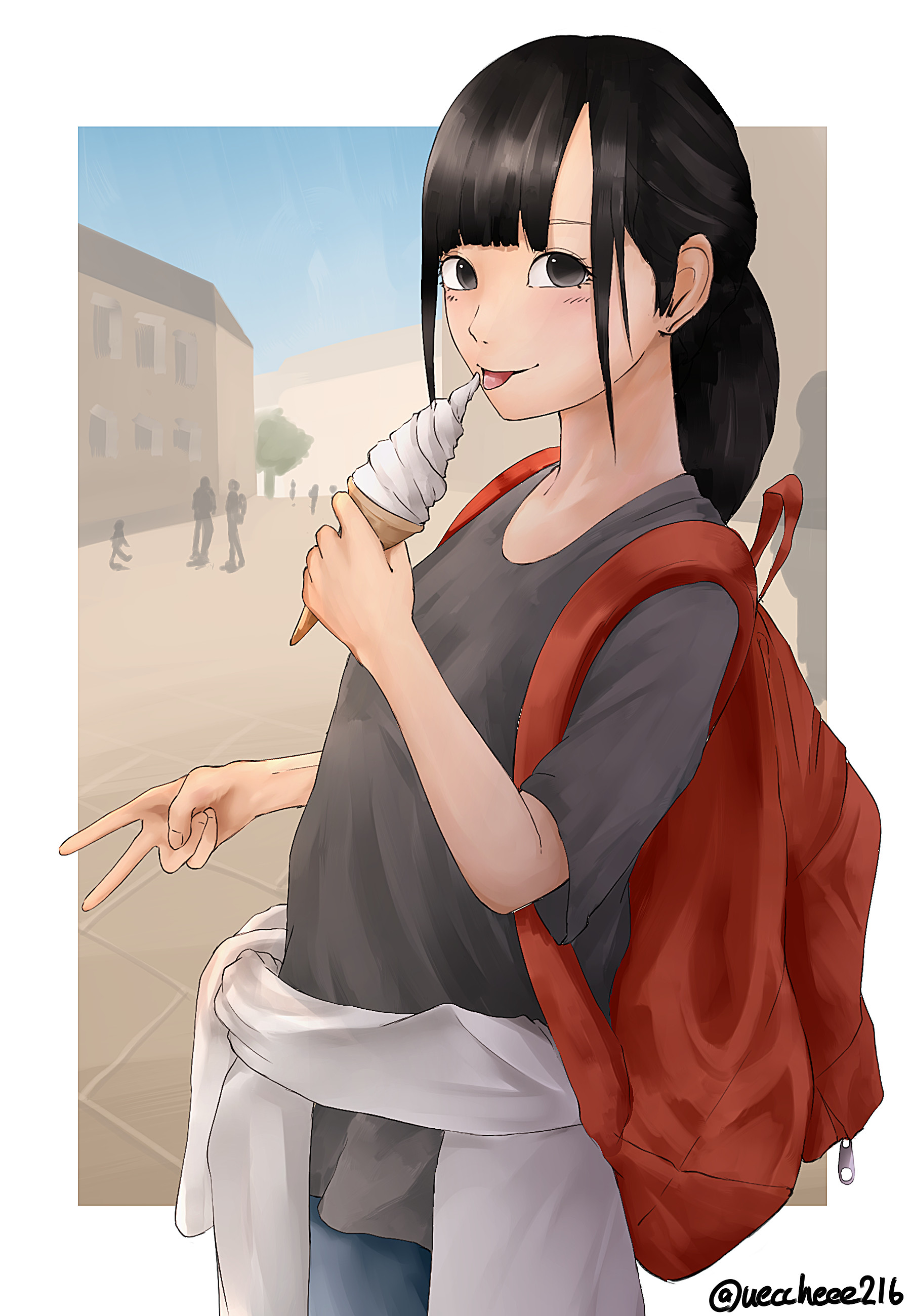 ArtStation - Trip girl