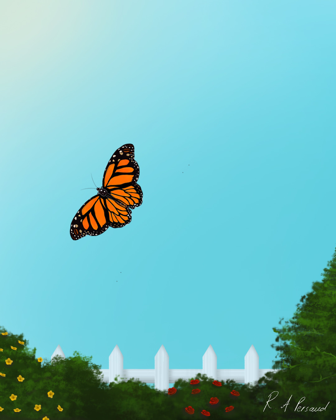 ArtStation - A simple Butterfly animation