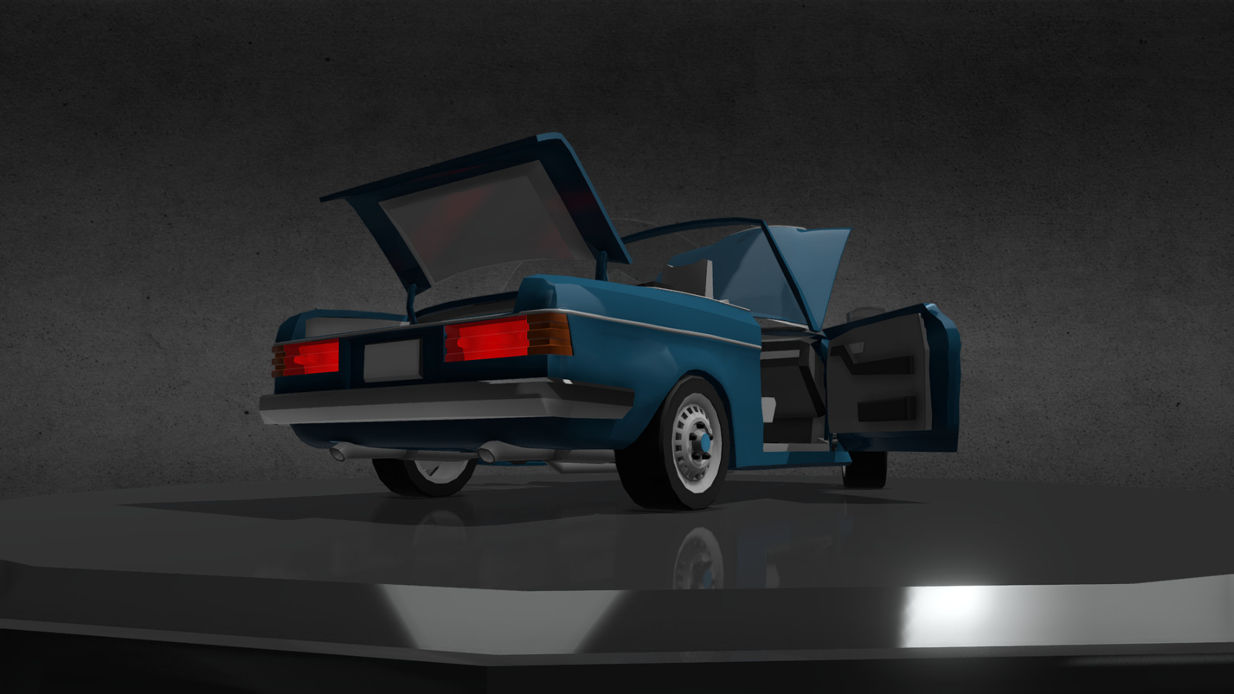 ArtStation - Mercedes-Benz C123 V8