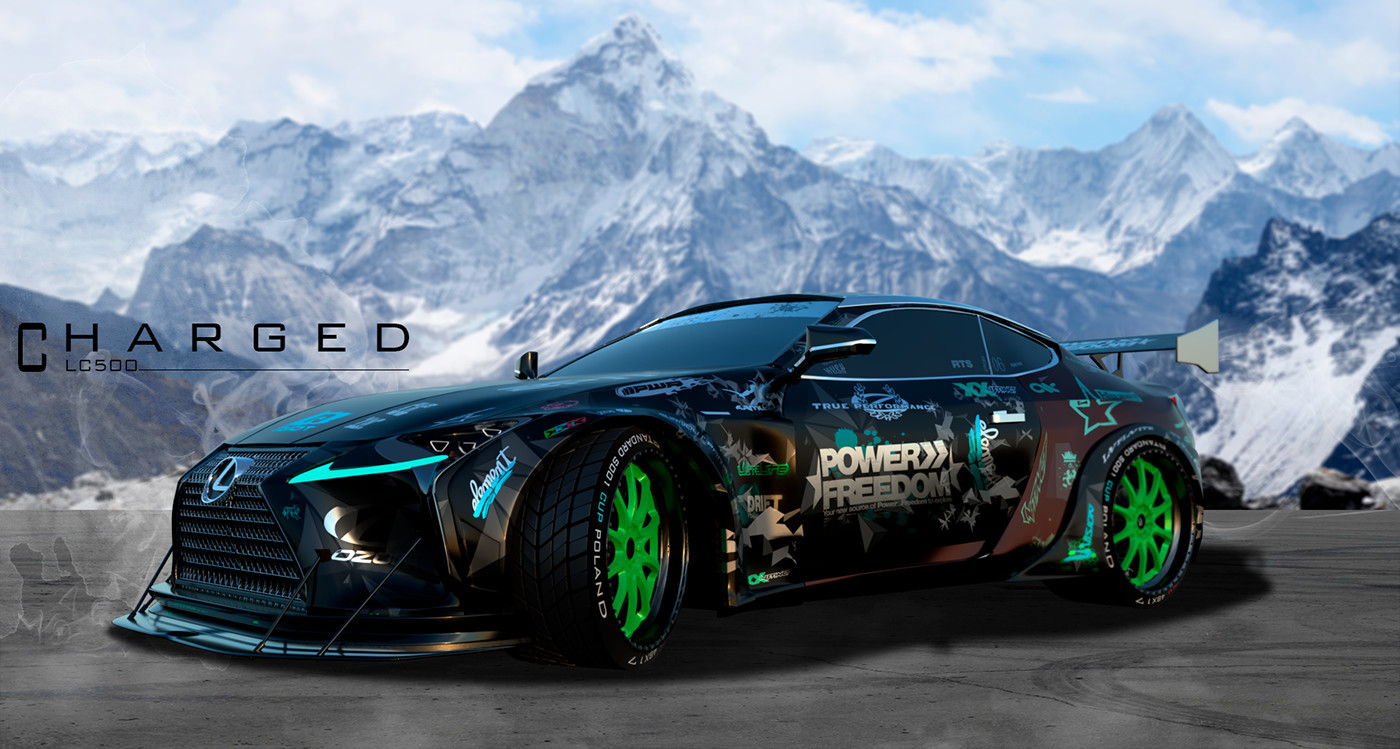 ArtStation - Lexus LC500