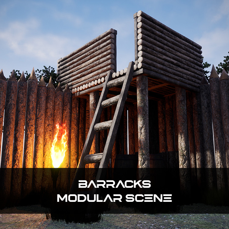 ArtStation - Barracks