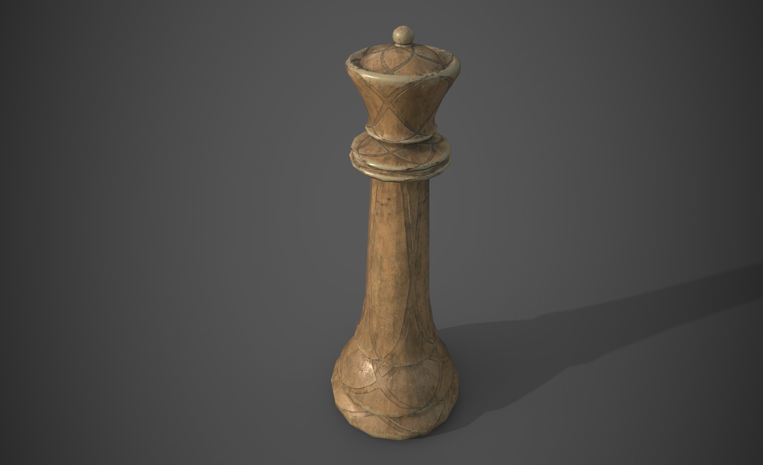 ArtStation - Piece of Chess Queen