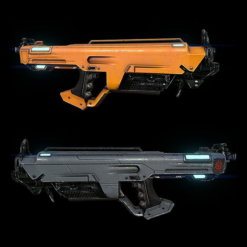 ArtStation - Scifi Gun