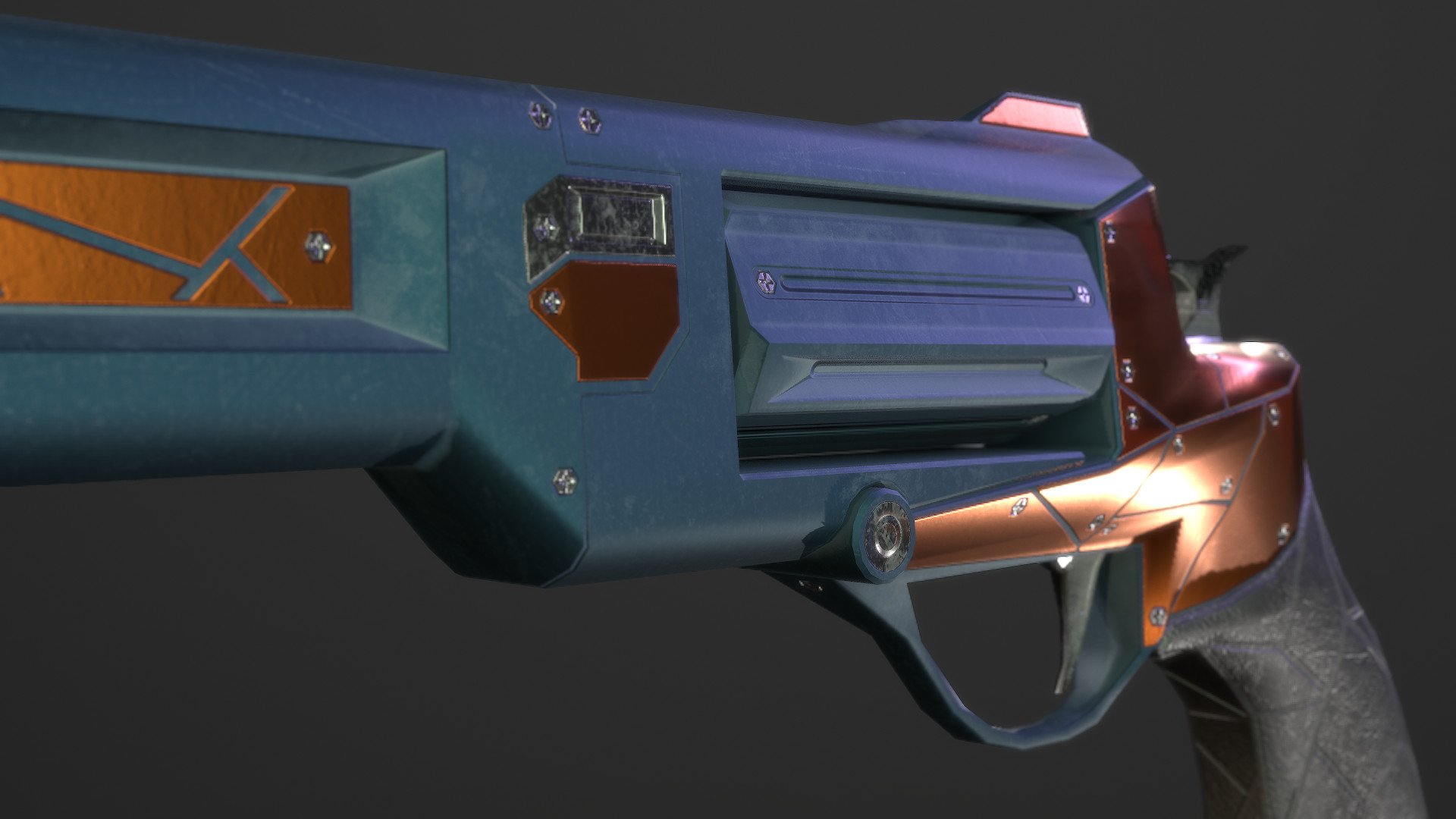 ArtStation - Hand Cannon Game Asset