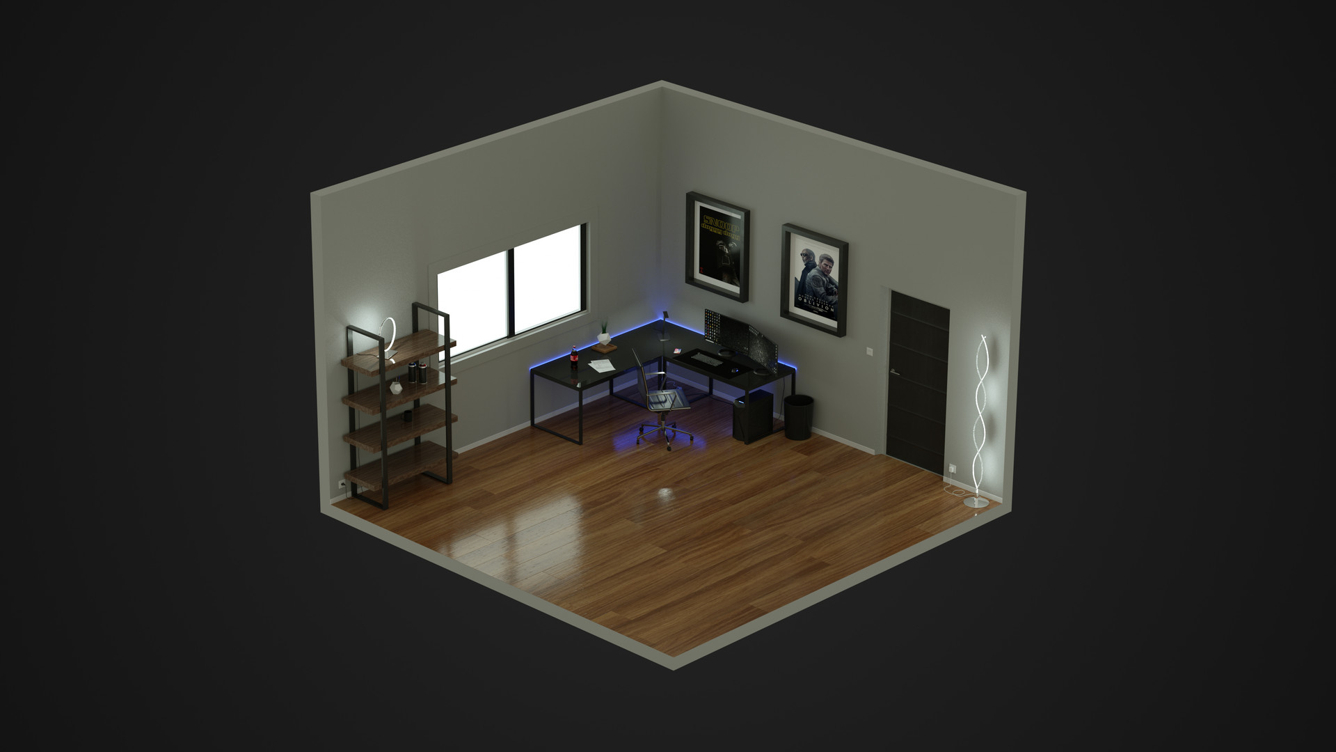 ArtStation - Isometric Office