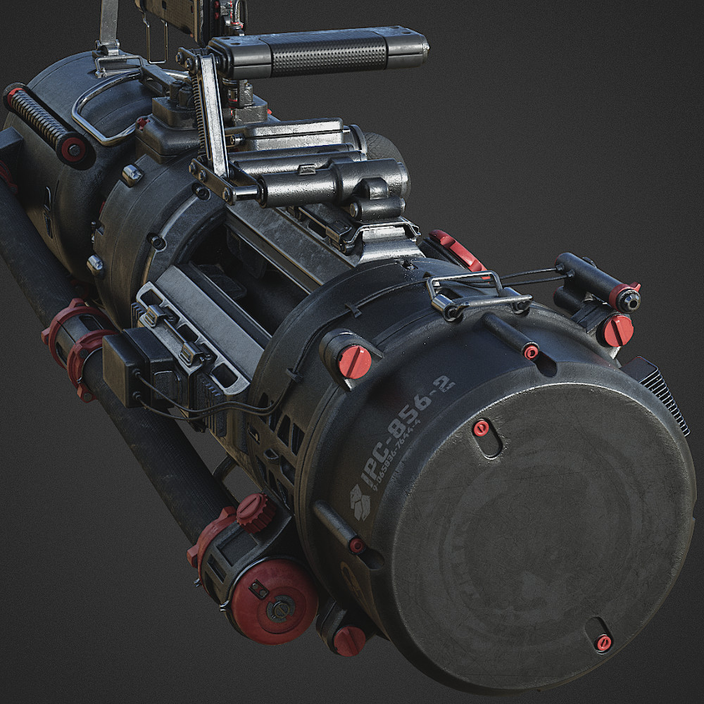 ArtStation - High Energy Ray Emission Cannon