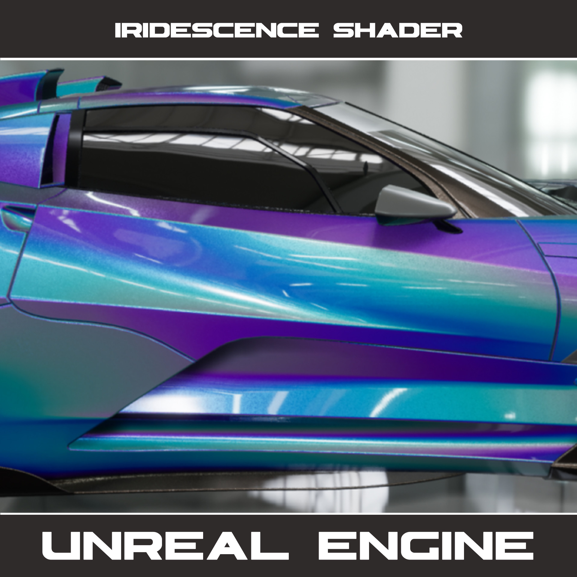 ArtStation - Iridescence Shader - Unreal Engine 4