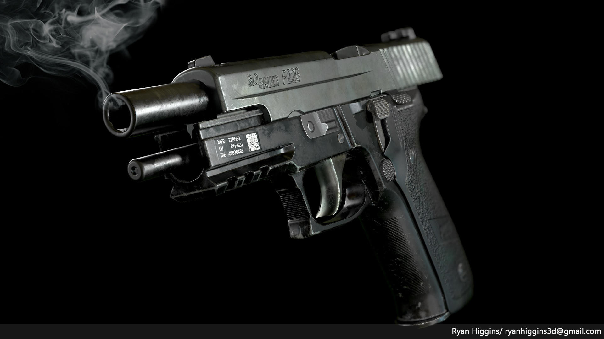 ArtStation - P226 Fan Art