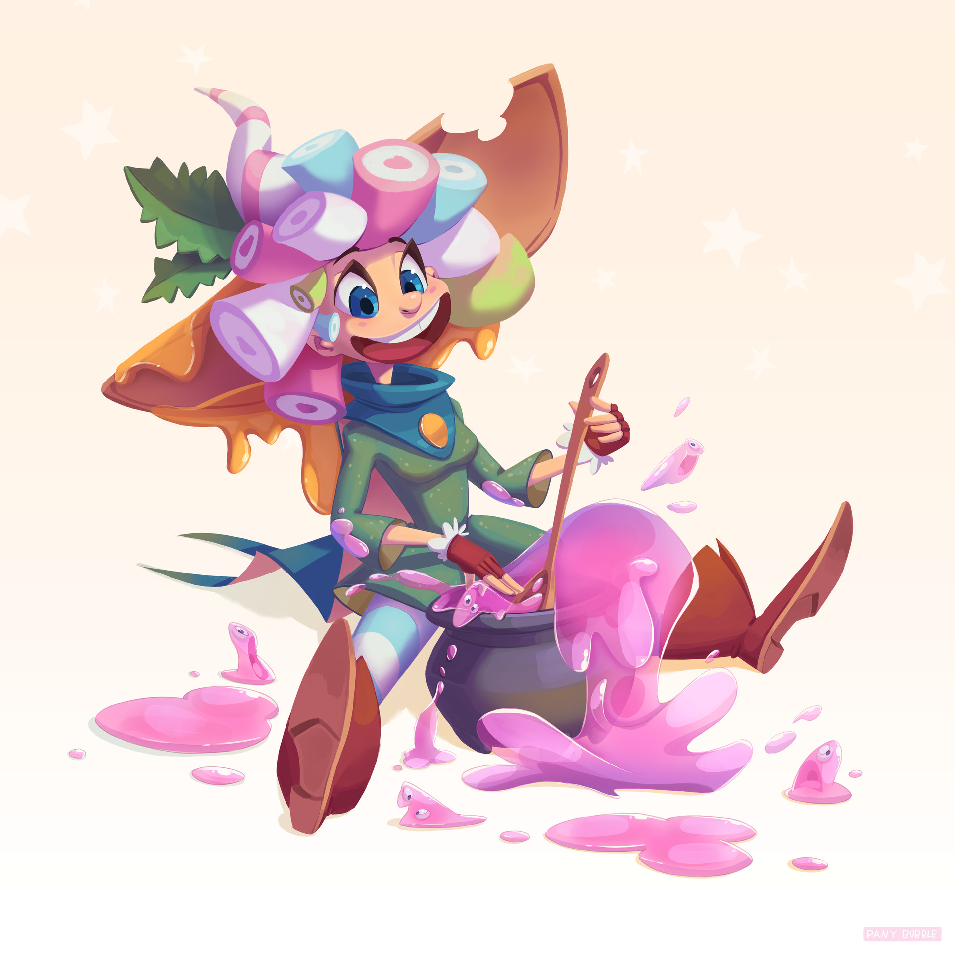 ArtStation - Candy witch