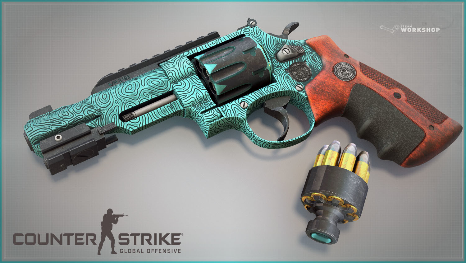 ArtStation - R8 Revolver - Bark Beetle