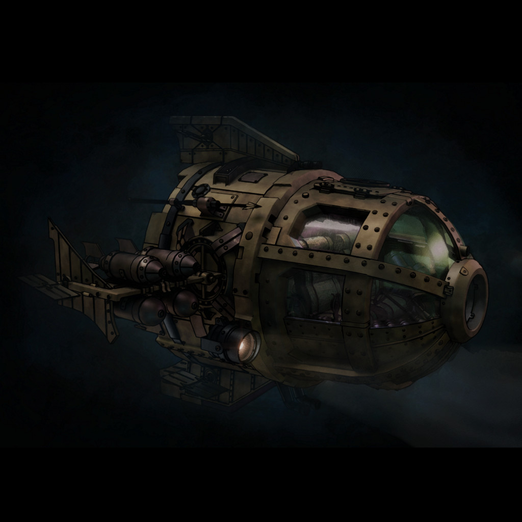 ArtStation - Atlantis Submarine Pod