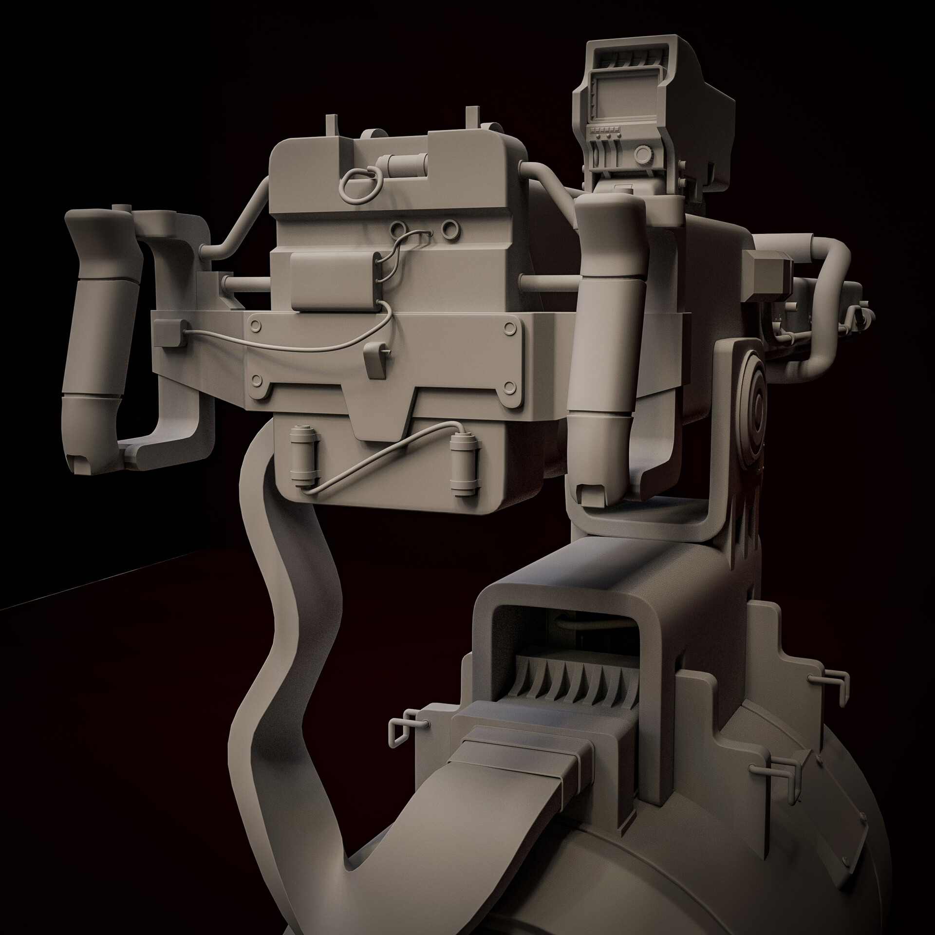 ArtStation - Machine Gun