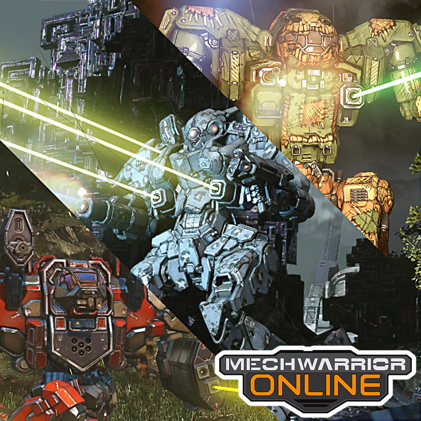 ArtStation - MWO - 2018 Mechs