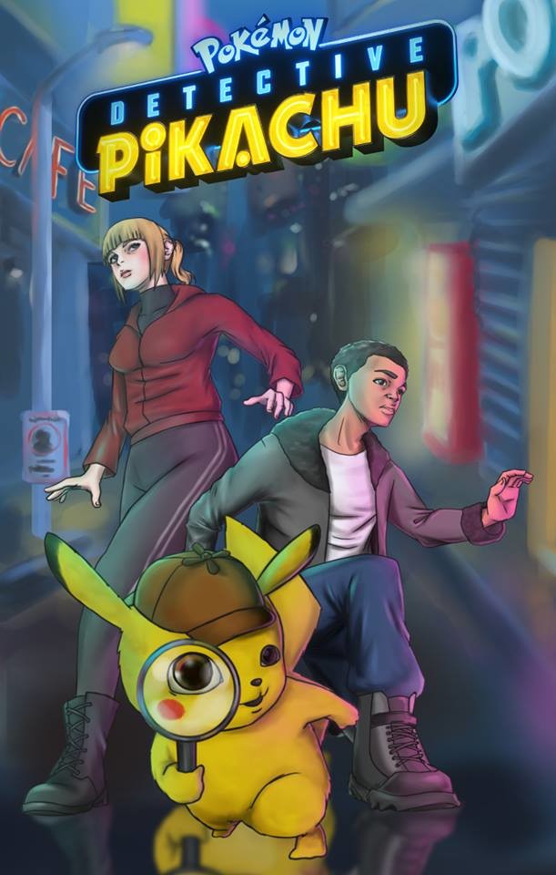ArtStation - POKÉMON Detective Pikachu