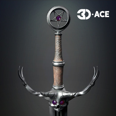 ArtStation - 3D Sword — props
