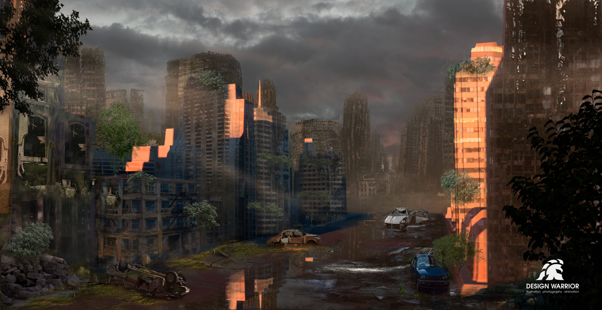 ArtStation - ABANDONNED CITY