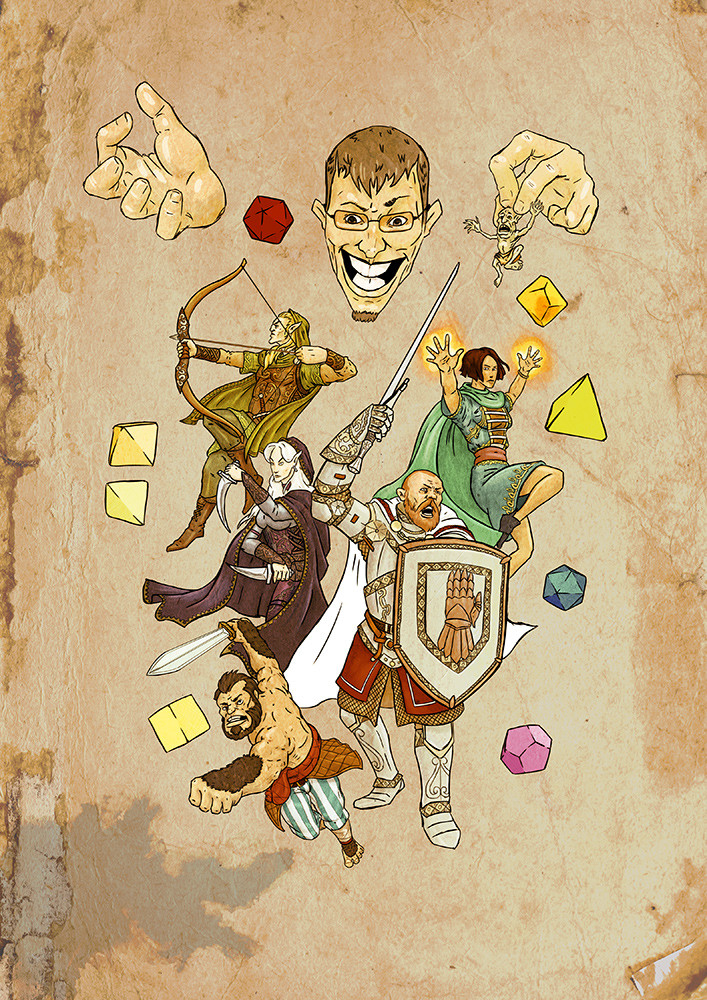 ArtStation - My Dungeons & Dragons group