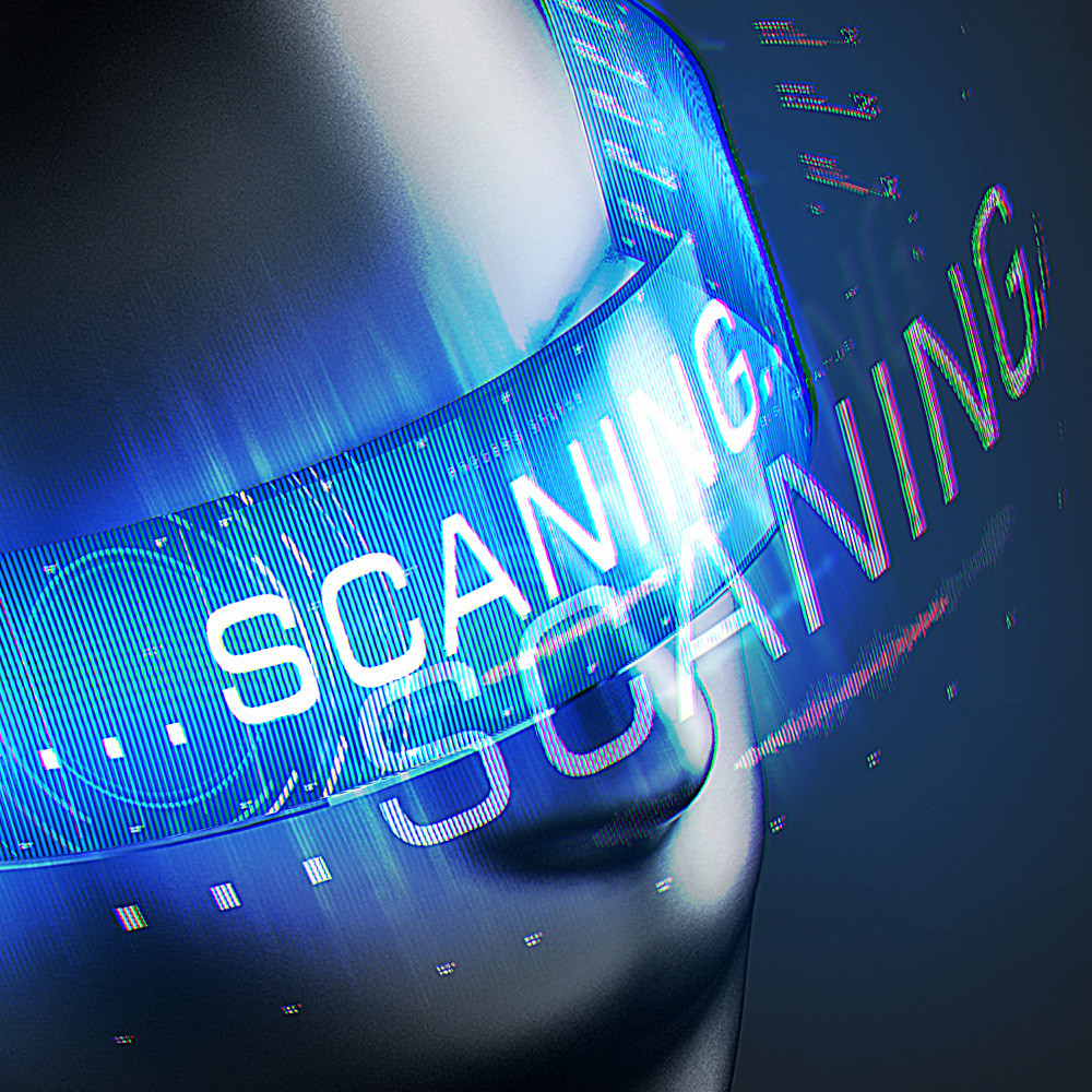 ArtStation - Holo-mask UI, Iliya Klimov