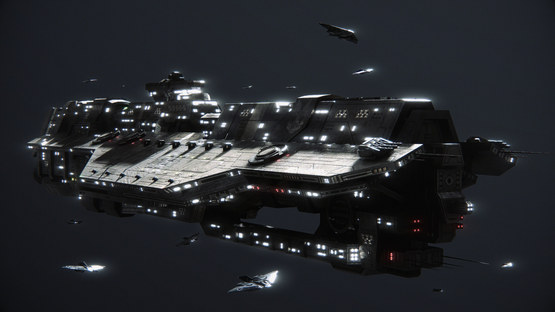 ArtStation - Epoch-class Heavy Carrier | Sins of the Prophet Ship Showcase