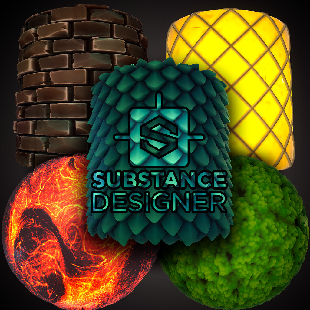 ArtStation - Stylized Substance Materials